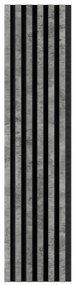 Akustické dekorační panely, loft 3D lamely na filcovém podkladu, rozměr 270 x 30 cm, IMPOL TRADE