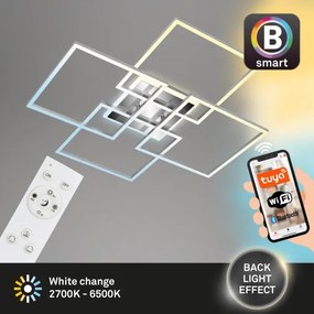 Brilo - LED Stmívatelný přisazený lustr FRAME LED/50W/230VWi-Fi Tuya + DO