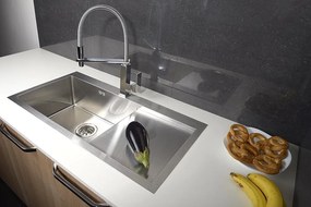 Sapho, MAYA stojánková dřezová baterie se sprškou, chrom, MA780