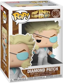 Funko pop marvel: infinity warps- diamond patch
