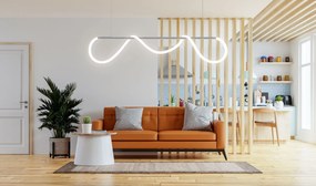 Toolight - LED stropní svítidlo APP855-CP, chromová, OSW-03999