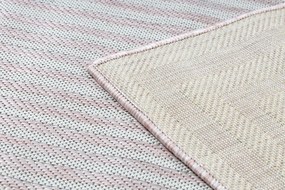 Dywany Łuszczów Kusový koberec Sion Sisal Labirinth 22376 pink/ecru – na ven i na doma Rozměry koberců: 80x150