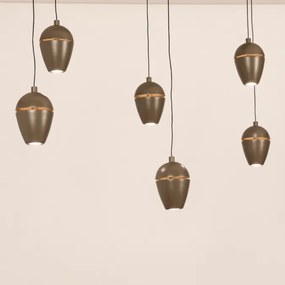 Závěsné stmívatelné LED svítidlo Cosmo Brown 6