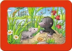 Ravensburger Malá zahradní zvířata / 3x6 dílků / od 2 let