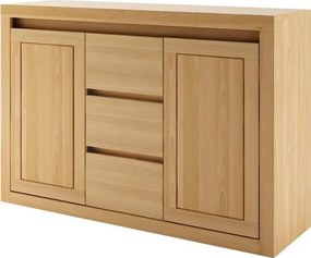 Casarredo - Komfort nábytek Komoda DK-413, 2D3S, masiv | barva: moření gray