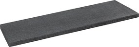 Bellatex Sedák na lavici hladký Šedá 40x140 cm