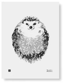 Plakát Hedgehog 30x40 cm Teemu Järvi Illustrations