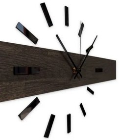 Ručně vyrobené dubové svislé hodiny minimalistický skandinávský design I SENTOP MAS021-3169