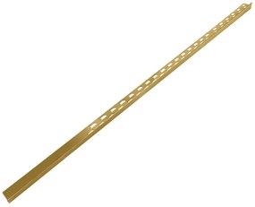 BESCO Spádová lišta NEO - zlatá Barva - Zlatá, Materiál - Nerez, Rozměr A - 120 cm, Varianta - Levá - ZLLSN120LZL