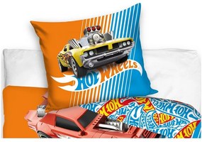 TipTrade Bavlněné povlečení 140x200 + 70x90 cm - Hot Wheels Retro