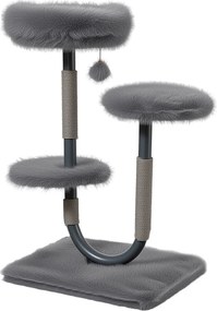 Škrabadlo pro kočky fudajo – 99 cm, šedá (66007)