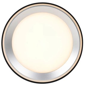 Černé přisazené koupelnové LED svítidlo Landon 8 6,5W  - Nordlux