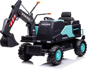 LEAN CARS Elektrické rypadlo Volvo DK-VE888 na baterie, modré