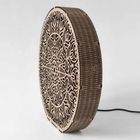 LED noční lampa Mandala – dřevěná dekorace domova| SENTOP LED0604