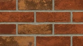 Fasádní pásek Klinker červenocihlová 6,5x21 cm SAGITA