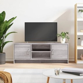TV skříňka šedá sonoma 102x30x37,5 cm kompozitní dřevo - Default Title
