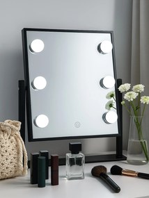 Sinsay - Kosmetické zrcadlo s LED osvětlením - černá