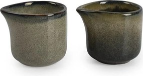 Šedá kameninová konvička na mléko 85 ml Meridian – Salt&amp;Pepper