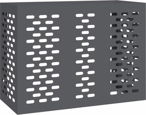 vidaXL Ochrana klimatizace Antracitová 110 x 50 x 80 cm