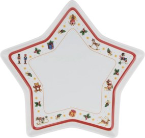 XXXLutz SERVÍROVACÍ PODNOS, keramika, 19 cm X-Mas - Sváteční nádobí - 0056530184