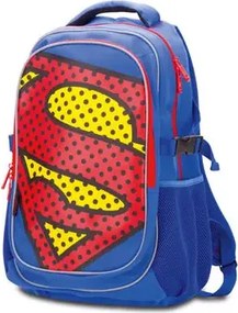 Presco Group Školní batoh s pončem Superman – POP / 46.5x32x17 cm / vh