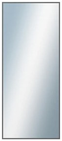 DANTIK - Zarámované zrcadlo - rozměr s rámem cca 60x140 cm z lišty Hliník grafit drás | P269-224 (7269224)