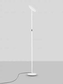 LED stmívatelná bílá stojací lampa Sinkro