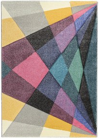 Koberce Breno Kusový koberec VEGAS HOME / PASTEL 30/SKS, Vícebarevné, 120 x 170 cm