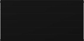 Mexen Line CVL22, panelový radiátor 600 x 1800 mm, spodní připojení, 2848 W, černá, W622L-060-180-70