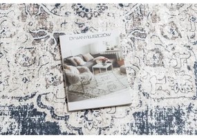 Dywany Luszczow Kusový koberec ANDRE pratelný Ornament 1090 vintage protiskluz, béžový Rozměr koberce: 80 x 150 cm