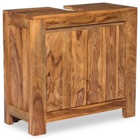furniture-nabytek.cz - Masivní umyvadlová skříňka Leostone z palisandru, lakovaná, hnědá