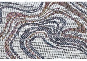 Kusový koberec Vlny modrý 140x190cm