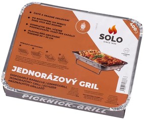 Jednorázový gril 30x23 cm