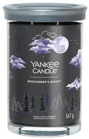 Aromatická svíčka, Yankee Candle Signature Tumbler Midsummer’s Night, hoření až 100 hod