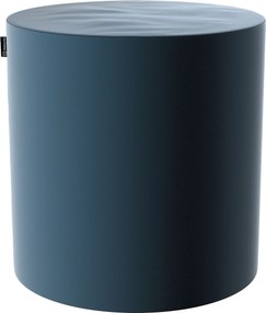 Sedák Barrel- válec pevný barva modrá látka lesklé, sametová