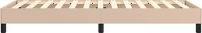 Rám postele s boxspringem cappuccino 100x200 cm umělá kůže 3120687