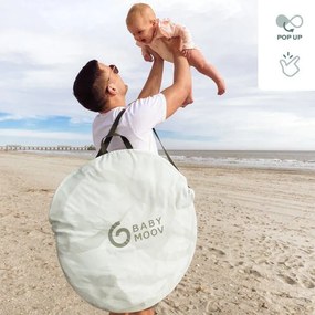 Babymoov Skládací UV stan Moov & Protect Green Lagoon