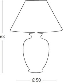 Svítidla KOLARZ Luxusní stolní lampa GIARDINO PANSE 0014.75