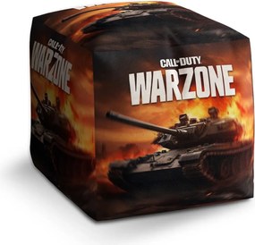 Sablio Taburet Cube Call of Duty Warzone - tank - 60x60x60 cm