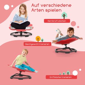 Costway Smyslové otočné křeslo Dětské 360° Dětské otočné křeslo Carousel Autism