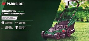 Parkside Elektrická sekačka na trávu Perm 1800 A1
