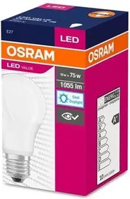 OSRAM LED žárovka 10W E27 / 1080 lm / 6500k / 10000h / 230V / noDIM /