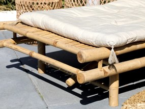 Přírodní bambusové lehátko Chair Bamboo Lyon - 210*80*28cm