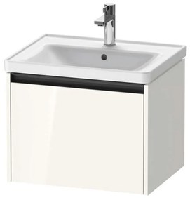 Duravit Ketho.2 - Umyvadlová skříňka 44x58x46 cm, 1 zásuvka, lesklá bílá K25081022220000