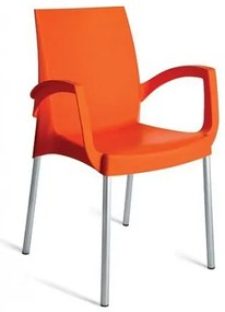 Stima Plastová židle BOULEVARD s područkami Barva plastu Stima oranžová