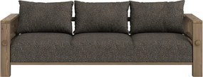 Tmavě šedá pohovka 225 cm Bare – Karup