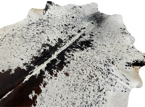 Koberec kusový hovězí kůže 3,8 m2, tricolor sůl a pepř 132