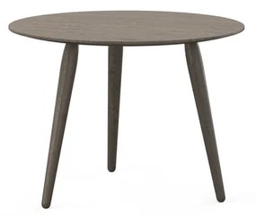Odkládací stolek Play z dubového masivu- Ø52 Rozměry:: 52x32cm, typ dřeva:: tmavý dub