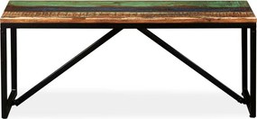 vidaXL Lavice masivní mangovníkové dřevo 110 x 35 x 45 cm [244901] Barva: Vícebarevný