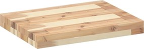 Plovoucí police 2 ks 60 x 30 x 4 cm neošetřené akáciové dřevo 3279448